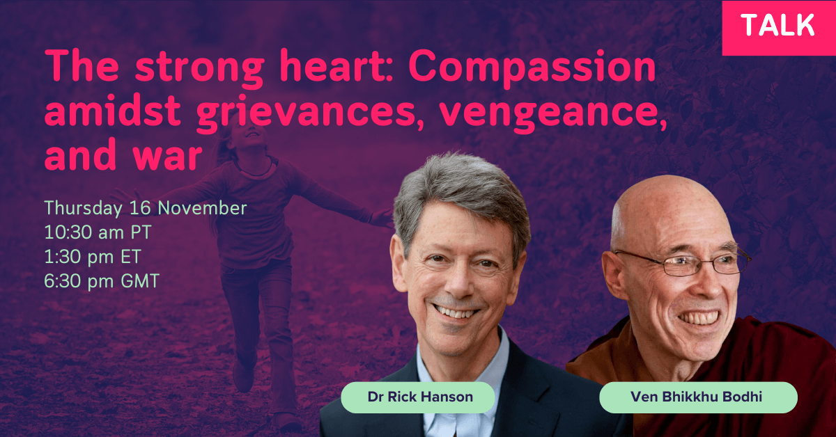 The strong heart: Compassion amidst grievances, vengeance, and war ...